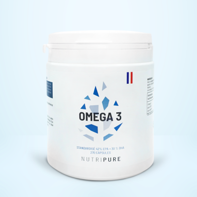 Omega 3 EPAX | 1000mg d'huile de poisson concentré EPA & DHA