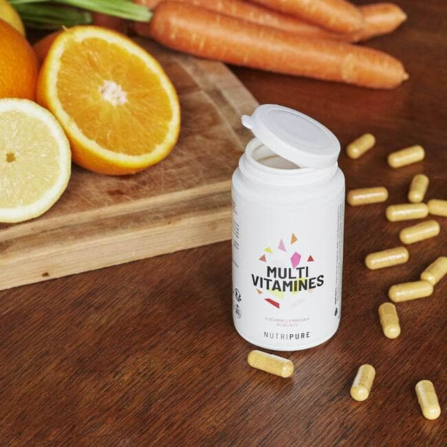 Multivitamines Gélules : 12 vitamines et 5 minéraux - naturel & végétal